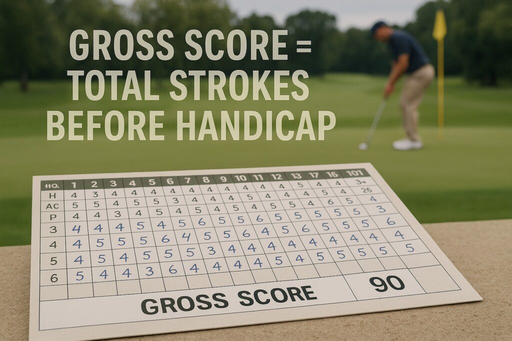 Gross Score in Golf: What It Means, How It's Calculated, and Why It ...