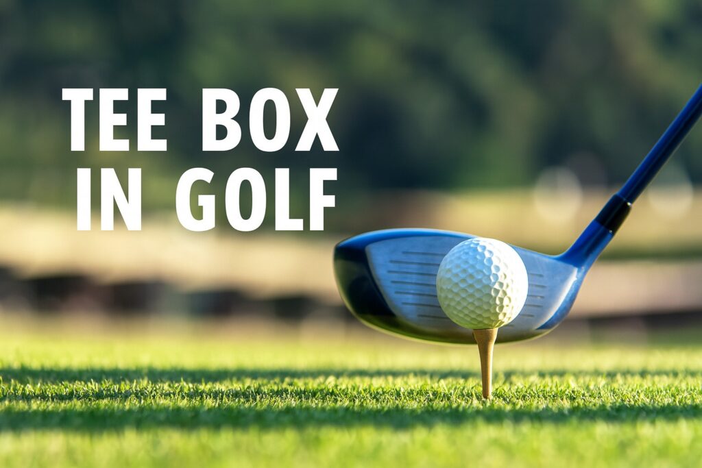 Tee Box in Golf: What It Is, Types, The Rules, and How to Use It ...